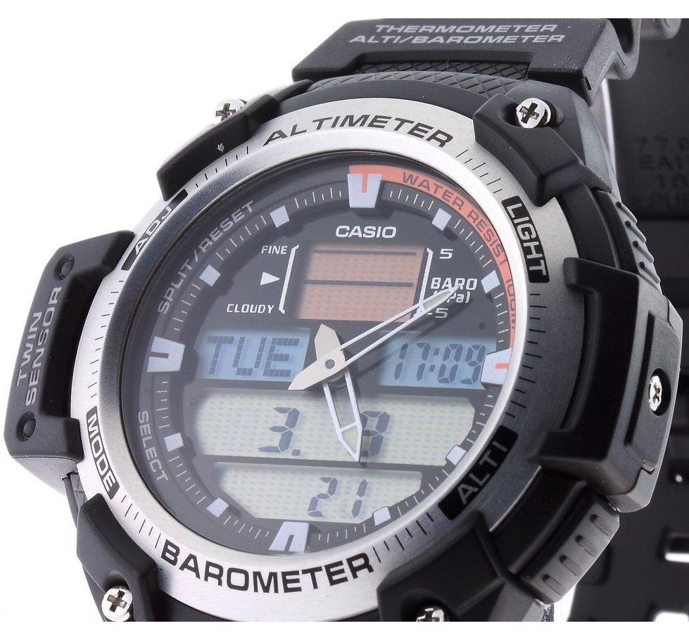 Часы CASIO PROTREK SGW-400H-1BVER в официальном магазине Киев.